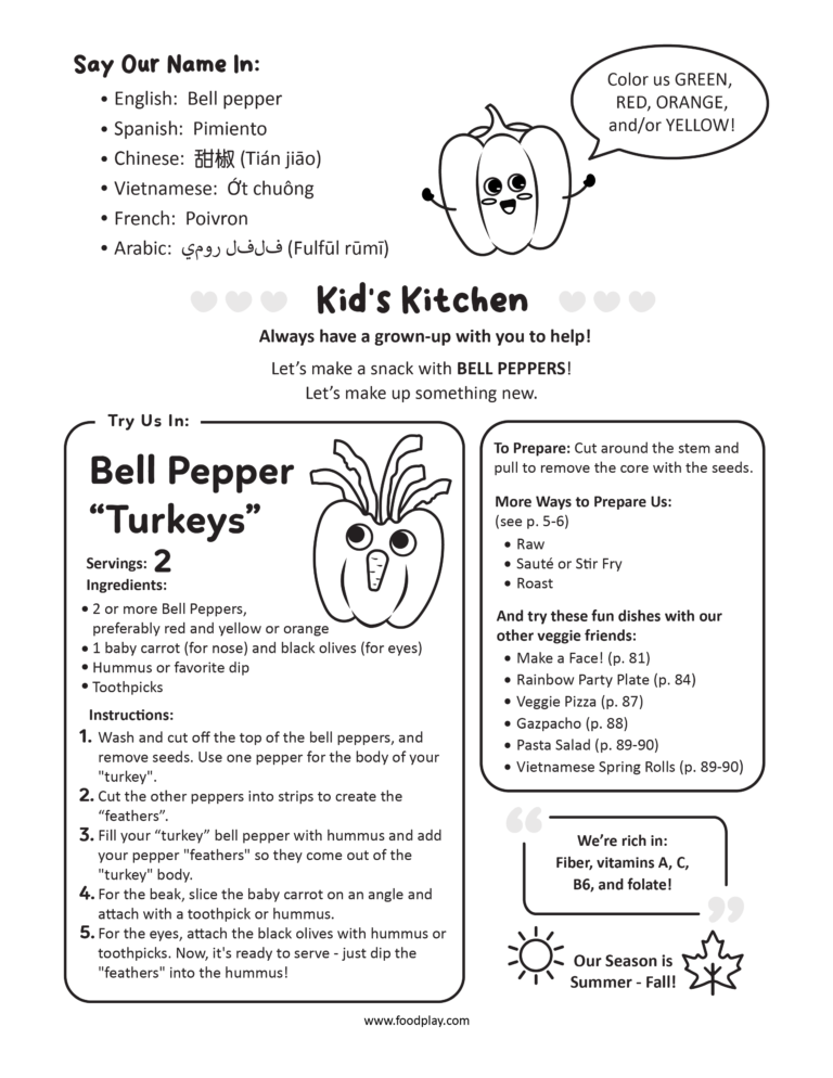 Foodplay Productions | Veggies Got Talent! A Fun-Filled Activity Kit ...