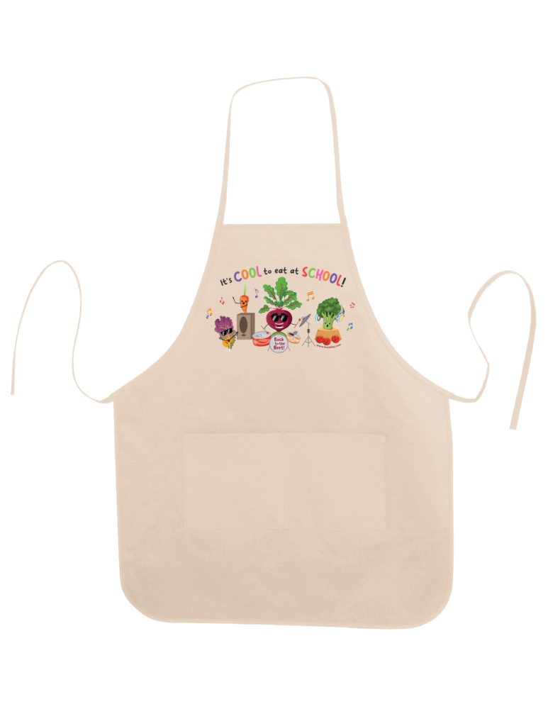Foodplay Productions | Apron: “It’s Cool to Eat at School!”